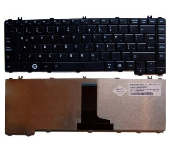 teclado laptop toshiba l645 c645d c605