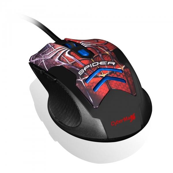 mouse cybertel gamer spyder cyb mg500 usb led