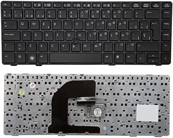 teclado laptop hp 8460p 6460 elitebook negro